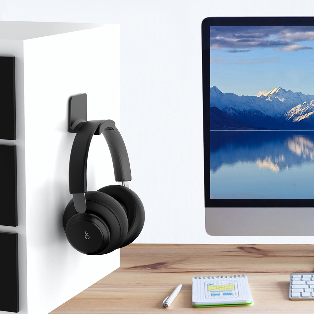 Made for Gaming Headphone Hanger Under Desk Controller Stand - PlusAcc