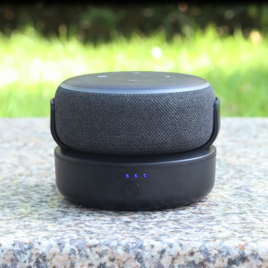 Made for Amazon Alexa Echo Dot 5th Generation Portable Battery Base ...